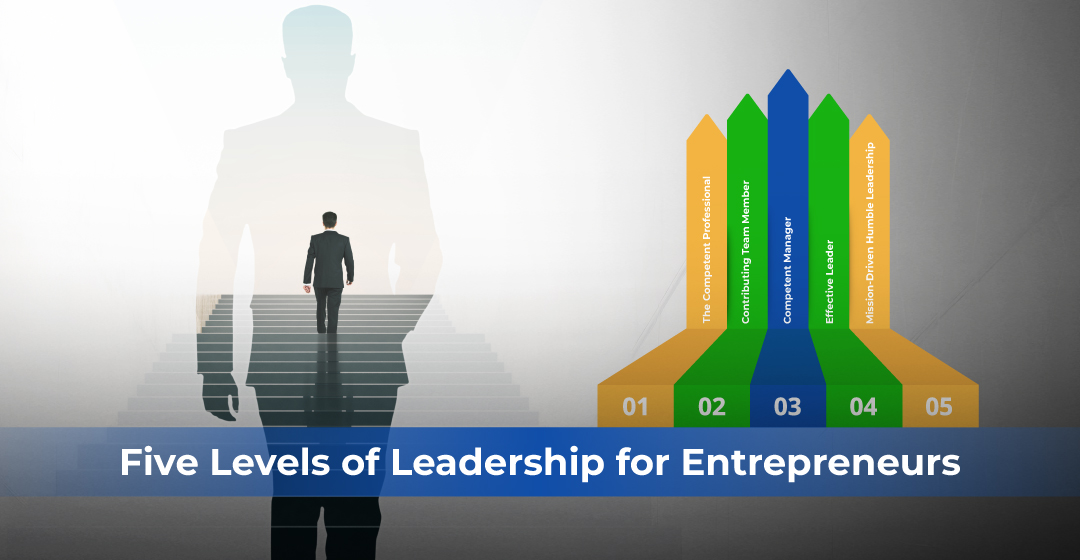 The Five Levels of Leadership Explained for Entrepreneurs